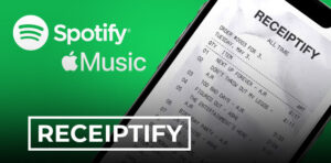 Receiptify: Spotify and Apple Music Top Track Receipt Generator